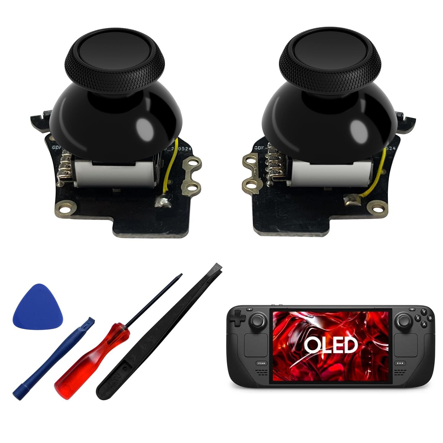 Hall Effect Joystick for Steam Deck OLED, Electromagnetic Thumbsticks ...