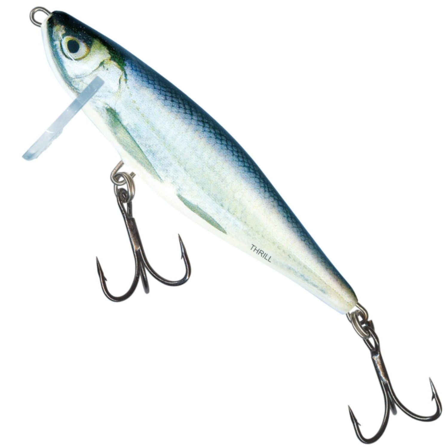 Salmo Thrill Wobbler Sinking, Colours: Real Bleak, Length / Weight ...