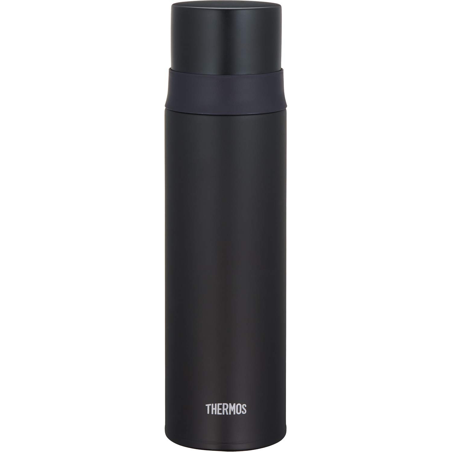 Thermos FFM-501 MTBK Stainless Steel Water Bottle, Slim, 16.9 Fl Oz (500 ml), Matte Black ...