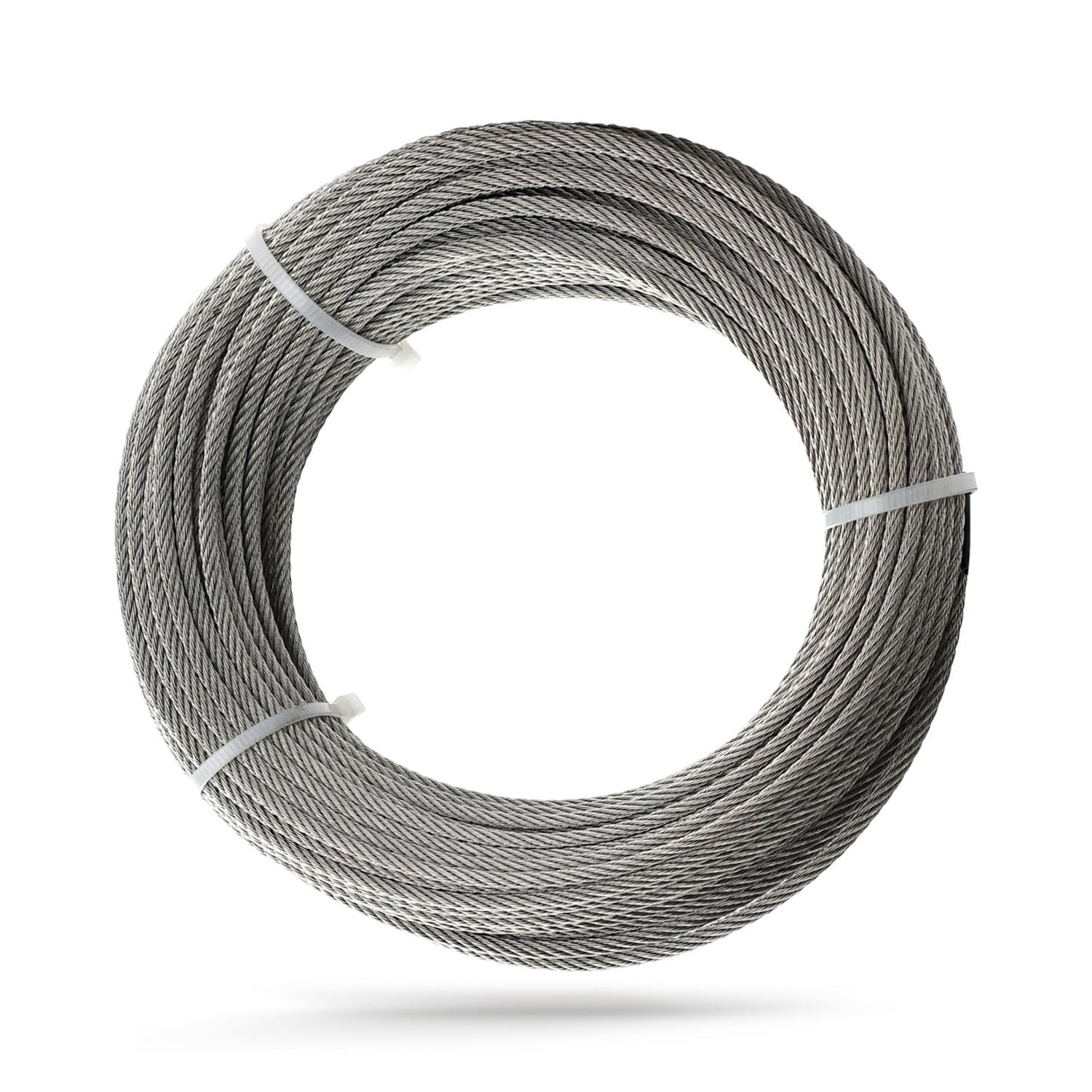 250 Feet 1/8" T316 Stainless Steel Cable Wire Rope Aircraft Cable ...