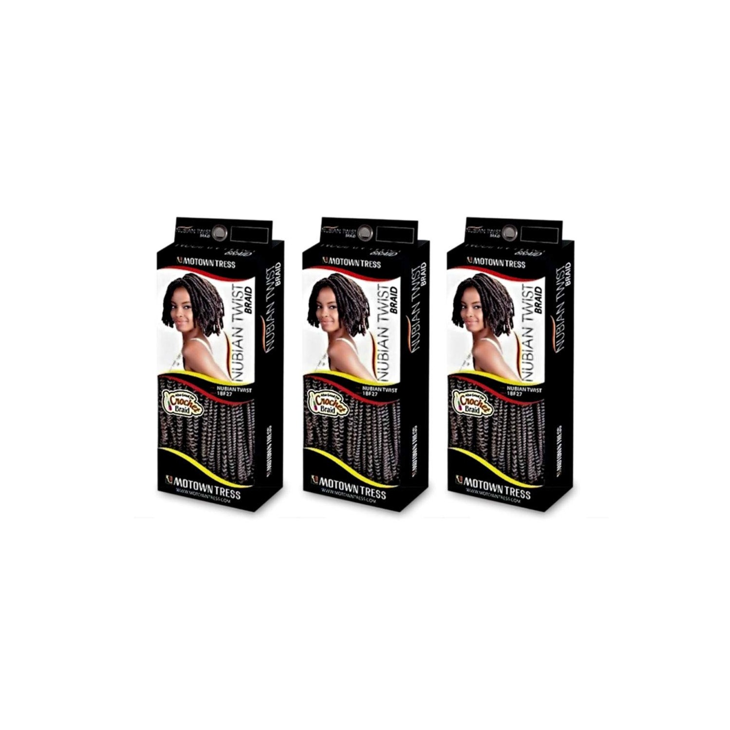 Motown Tress (Nubian Twist Braid - 3 Packs) - Synthetic Braiding Hair ...