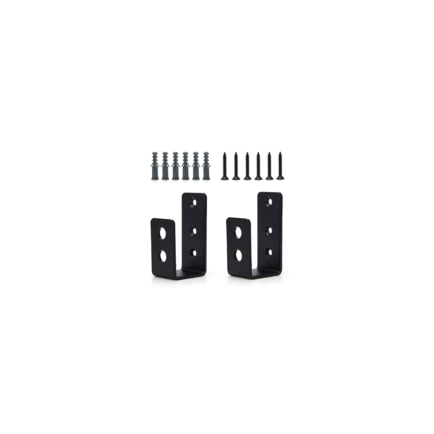 2 x 4 Door Barricade Brackets, Windspeed Barricade Door Bracket Heavy ...