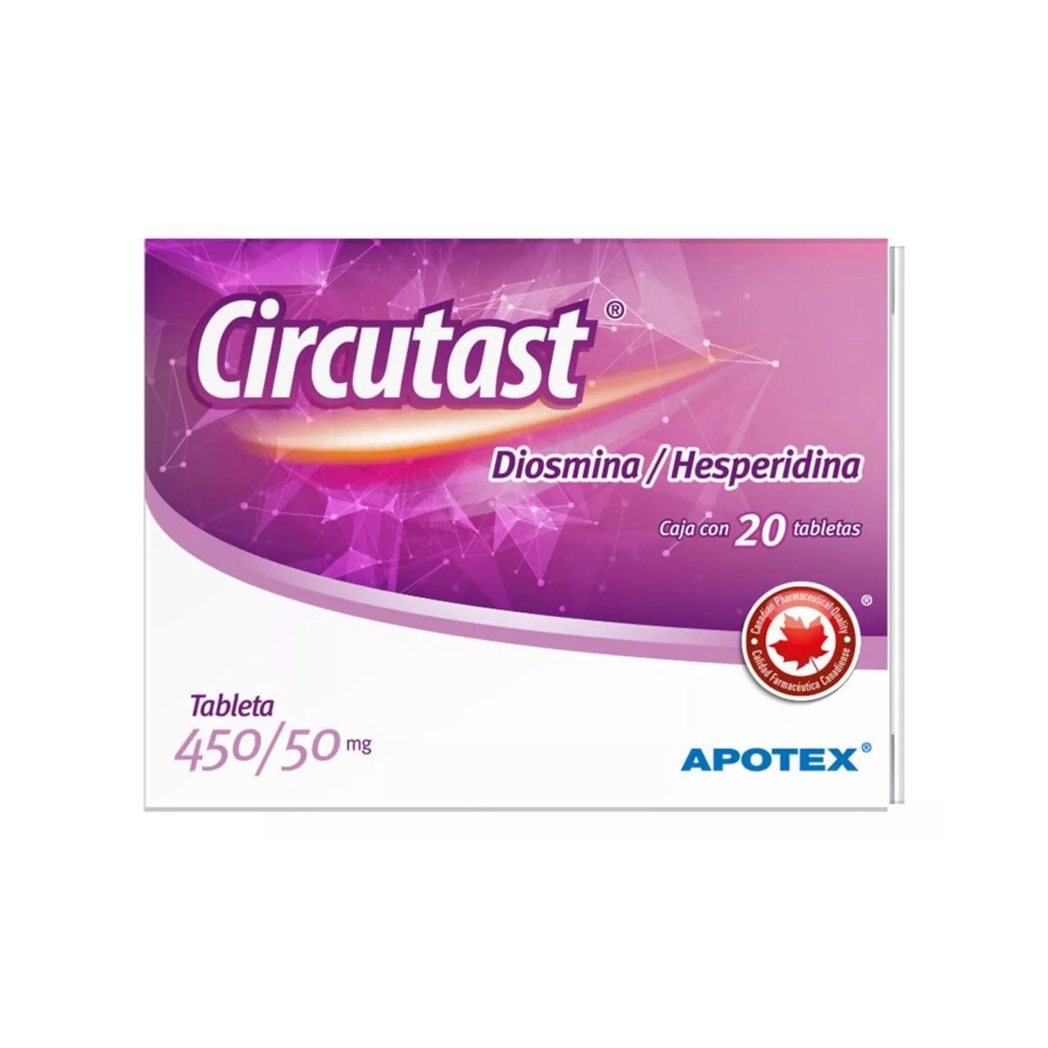 Circutast 450 Mg/50 Mg Caja Con Blíster Con 20 Tabletas - ibspot.com