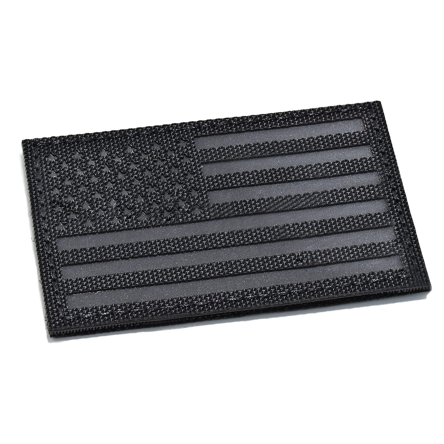 U-lian 2x3.15 Inch Black Infrared IR US USA American Flag Patch ...