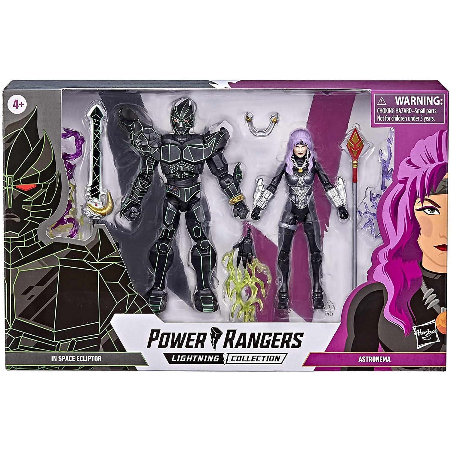 Hasbro Power Rangers Lightning Collection, 6-Inch Action Figure, 2 Pack ...