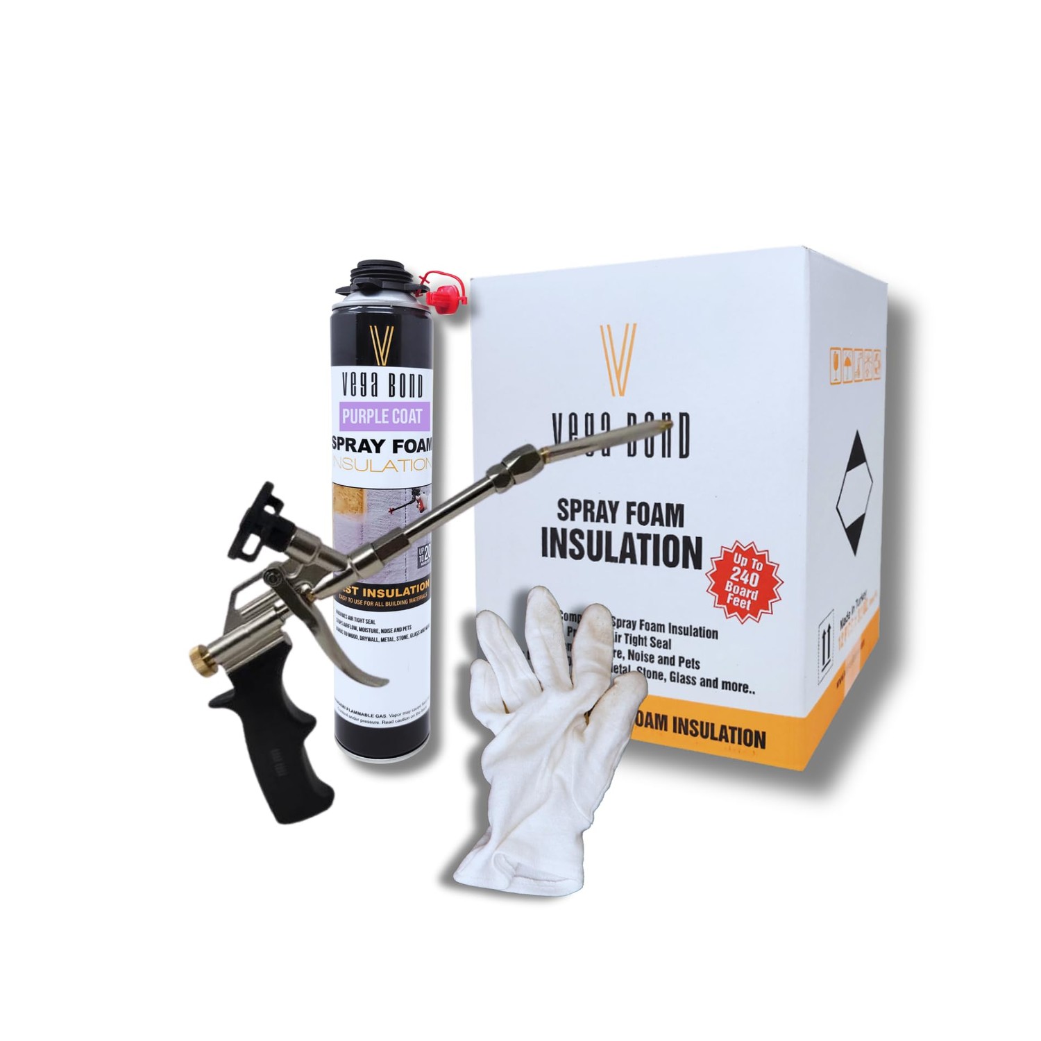 Vega Bond SF001 1-Pack with Gun, Premium Single Component, Self ...