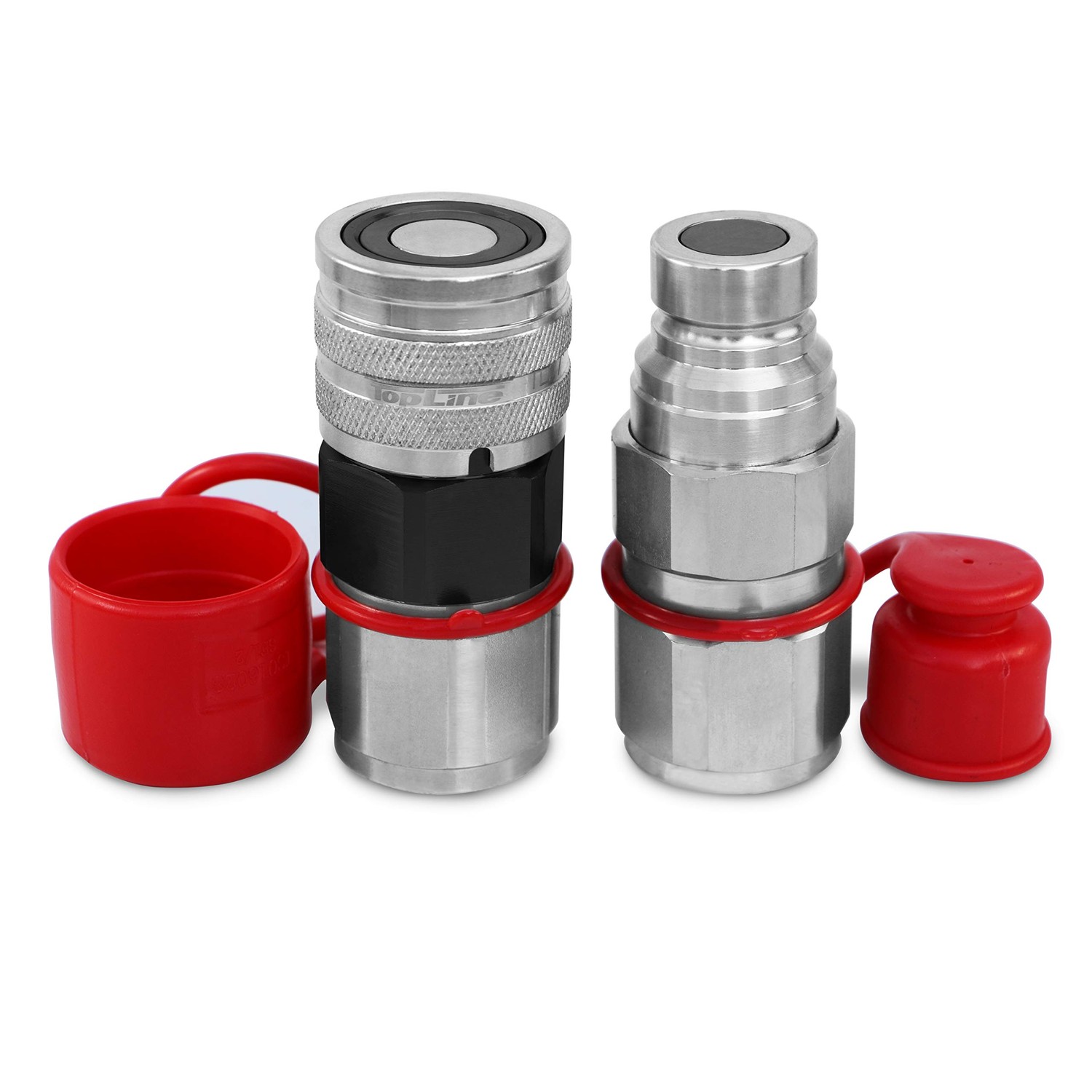 TL29 3/4" NPT Thread Flat Face High Flow Quick Connect Hydraulic ...
