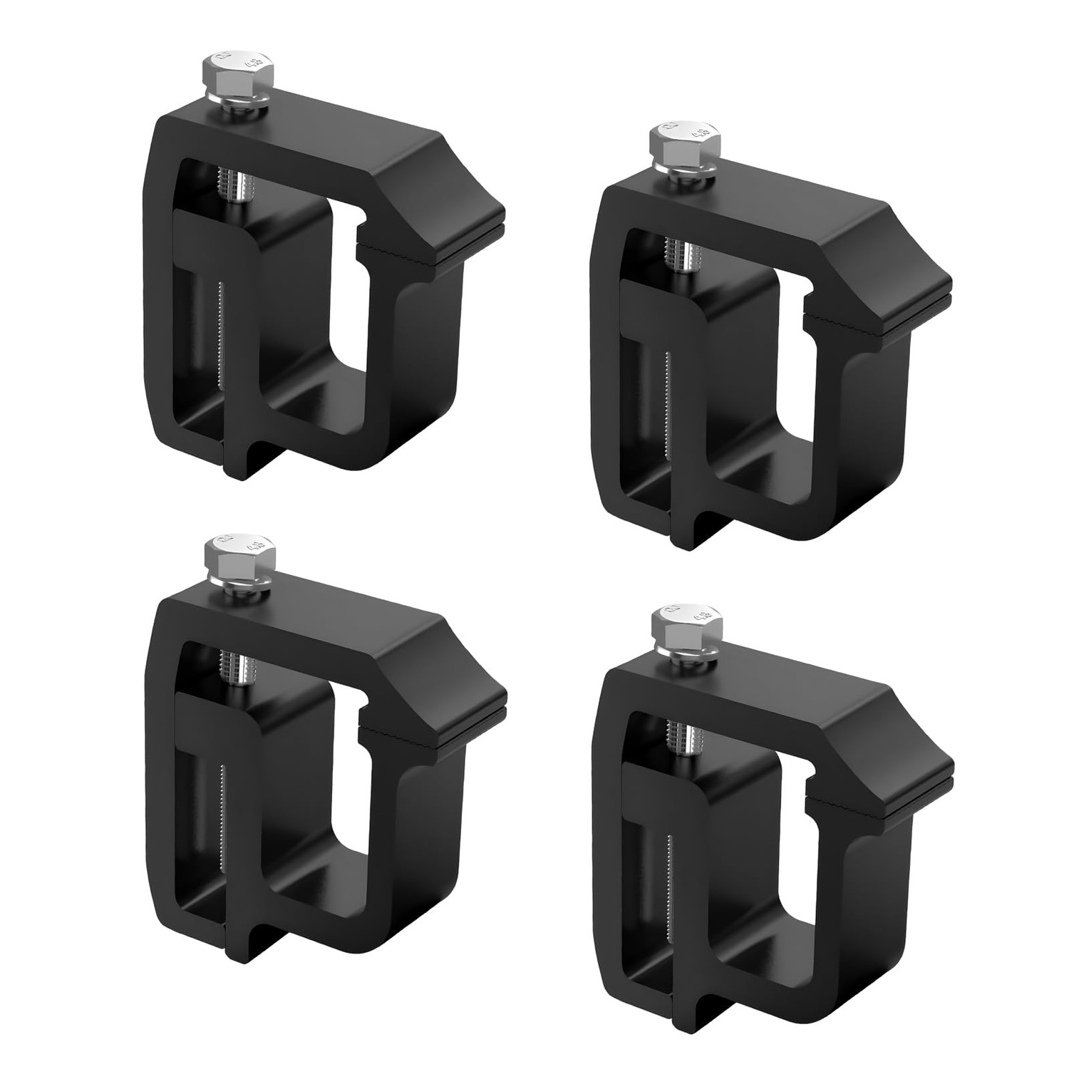 ZNDAW 4PCS Camper Shell Clamps, Heavy Duty Truck Cap Mounting Clamps ...