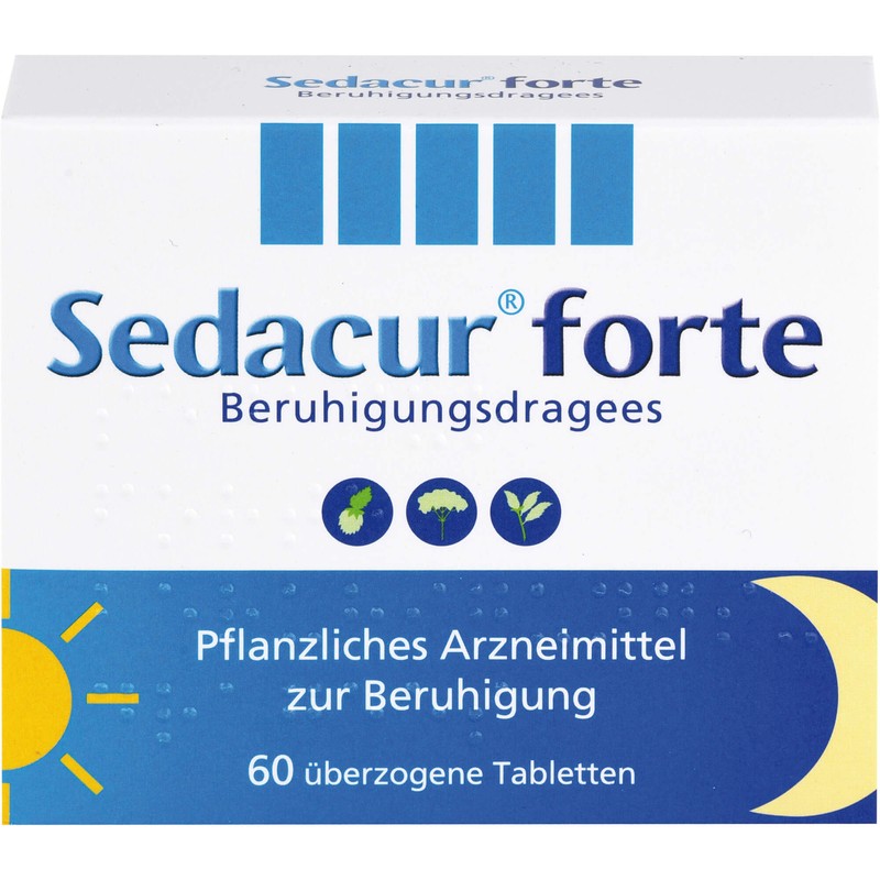 Sedacur forte Beruhigungsdragees, 60 pcs. Tablets