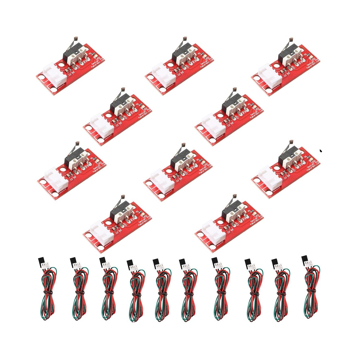 DKARDU 10 pcs Mechanical Endstop Limit Switch Module Touch Switch ...