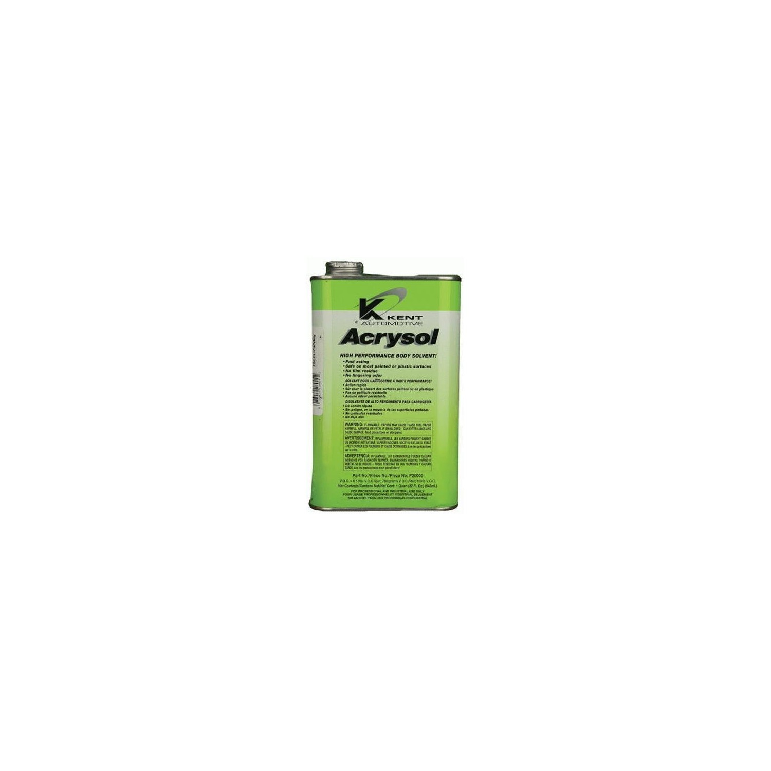 INSTALLBAY P20005 - Kent Spray Products - ACRYSOL 1 QT ...