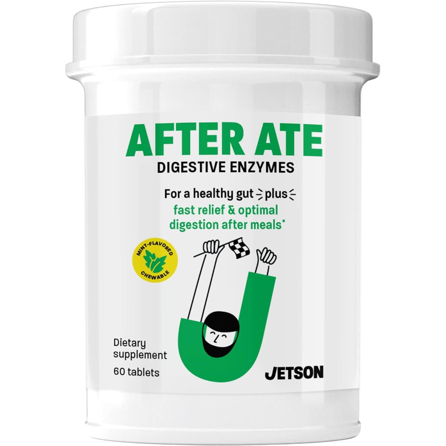 Jetson After Ate Full-Spectrum Digestive Enzyme Chewable Supplement ...