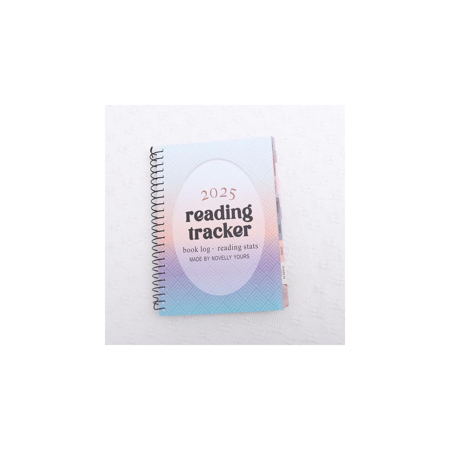 Reading Tracker Planner, 1 Count 2025 Reading Tracker Notebook, Reading ...