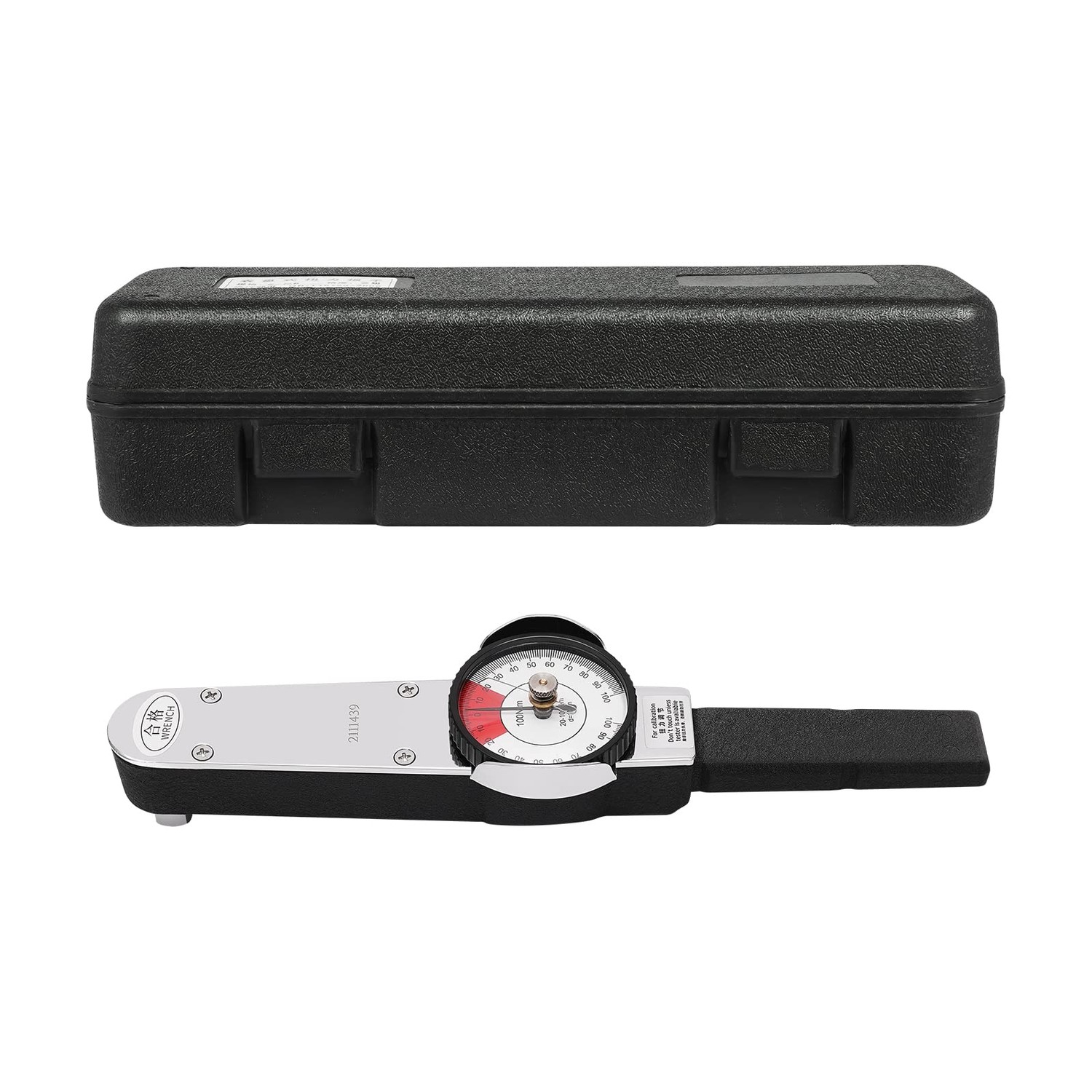 MaldHau Dial Indicator Torque Wrench, Inch Pound Torque Wrench 1/2 ...