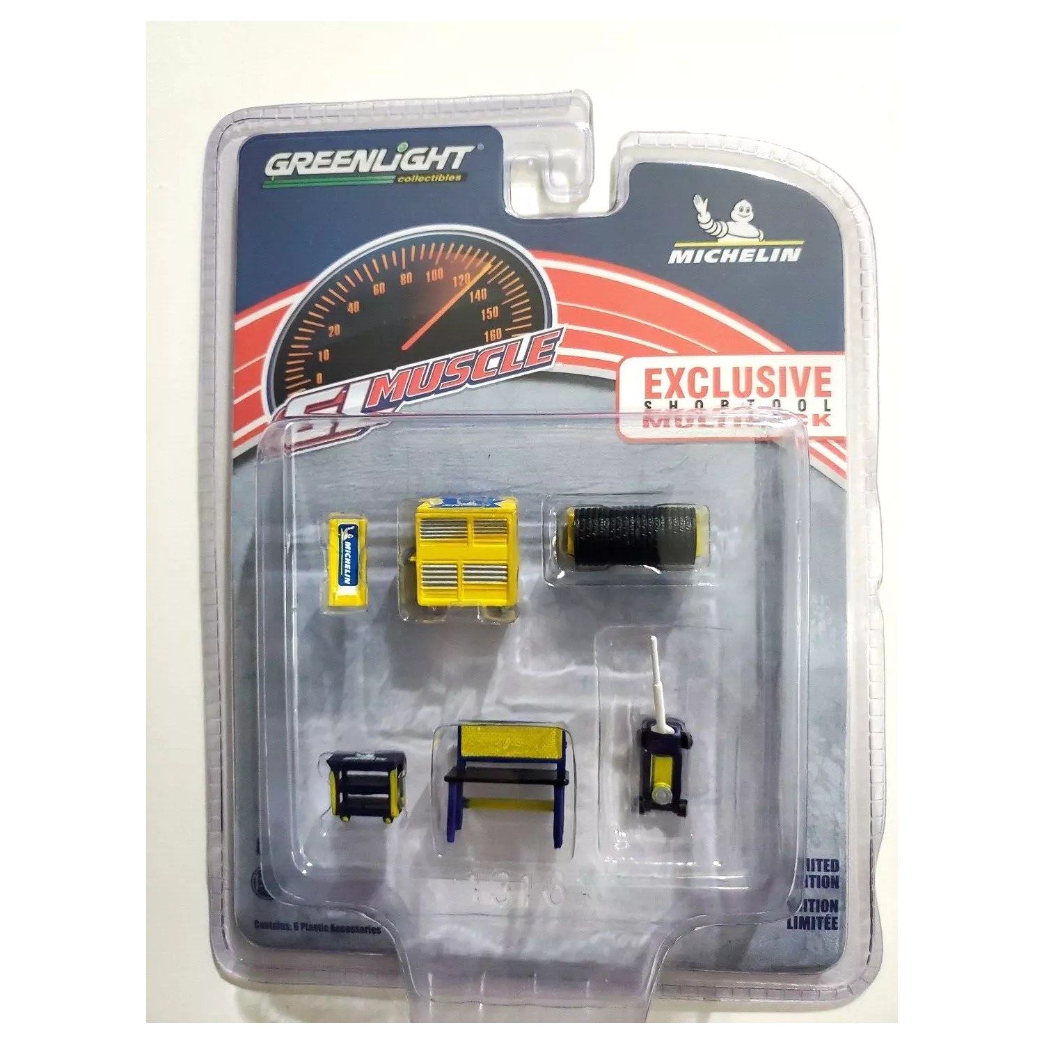 Greenlight GL Muscle Series 1:64 Scale Michelin Shop Tool Pack/HO Train ...