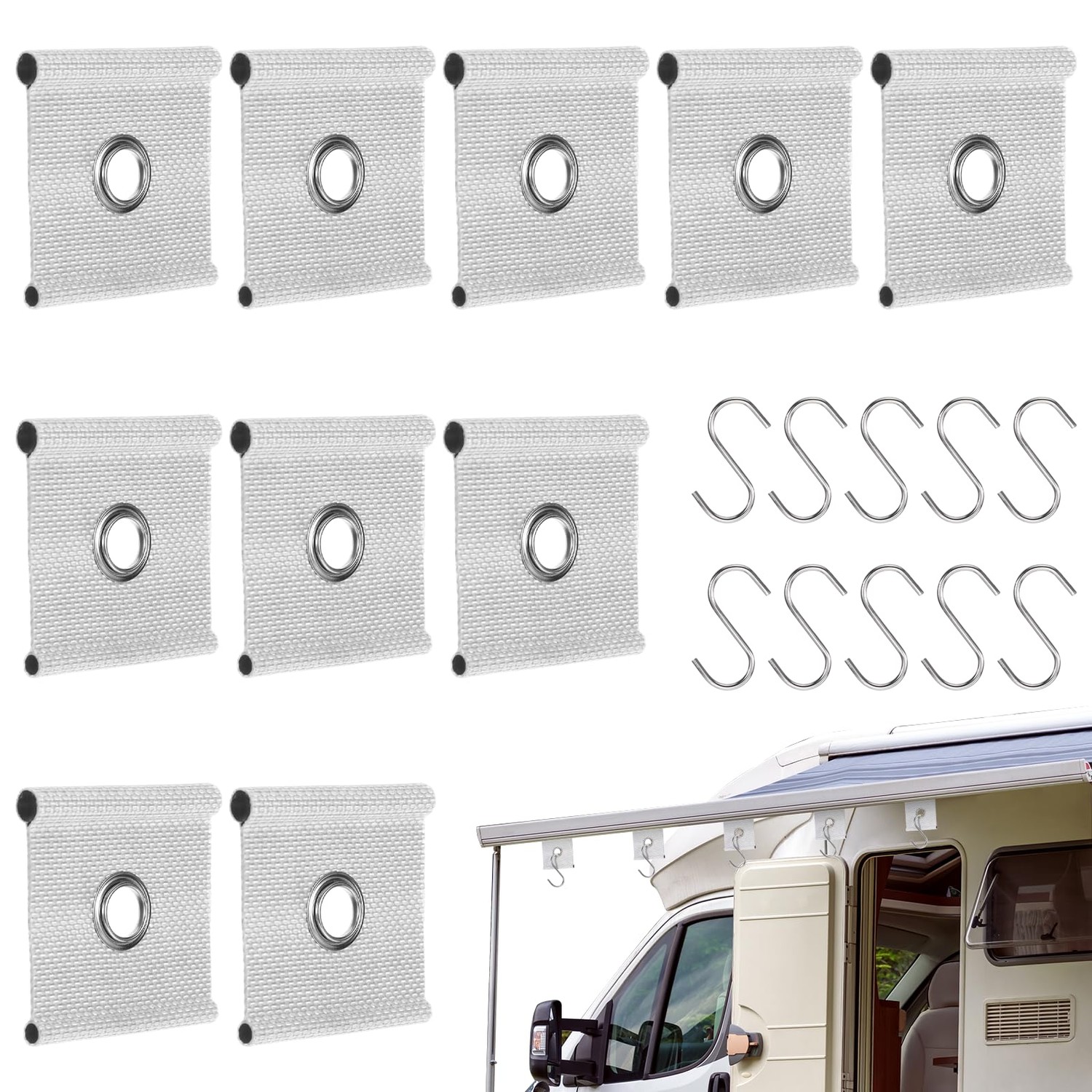 Pack of 10 Piping Strips Hooks, Piping Guide Hooks, Piping Hook for ...