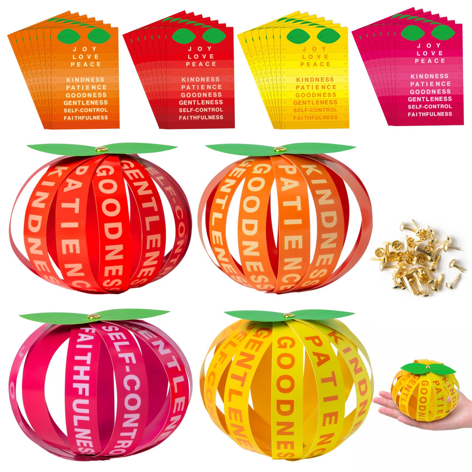 AgincBerry Bible Fruit Craft Kits - 28 Set DIY Bible Accent Fruitage of ...