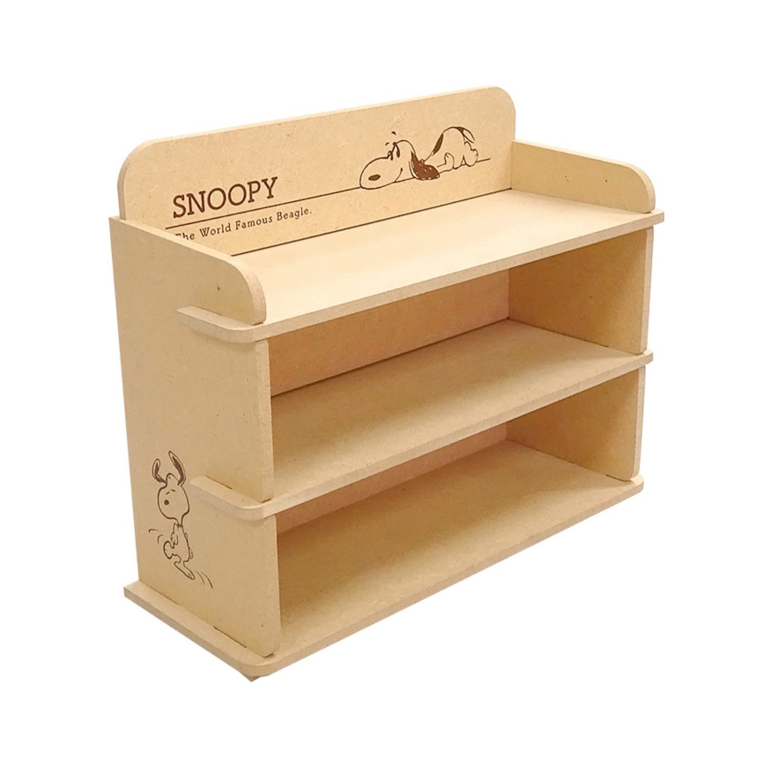 NaganoFactory SNB1680SN Snoopy Storage, Easy Assembly, Mini Shelf ...