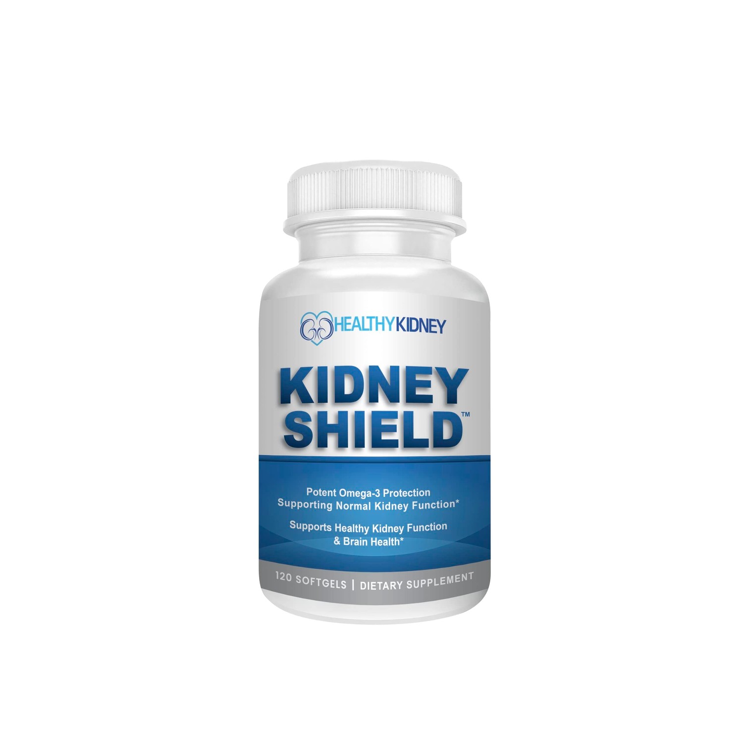 Kidney Shield Omega 3 Fish Oil Supplements - DHA EPA Omega 3 Supplement ...