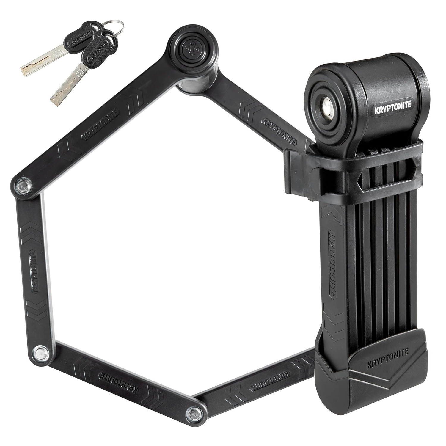 Kryptonite Keeper 510 Folding Bike Lock, Compact Lightweight High ...