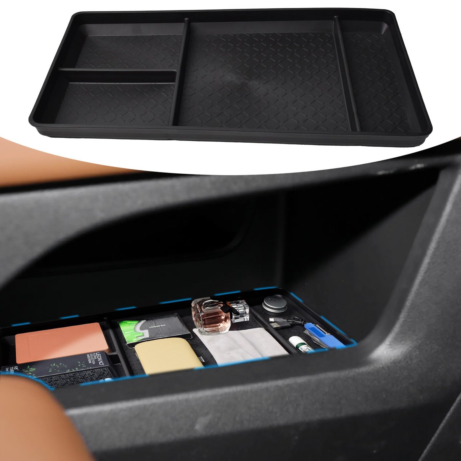 EDBETOS Pathfinder Lower Organizer Tray Compatible with Nissan ...