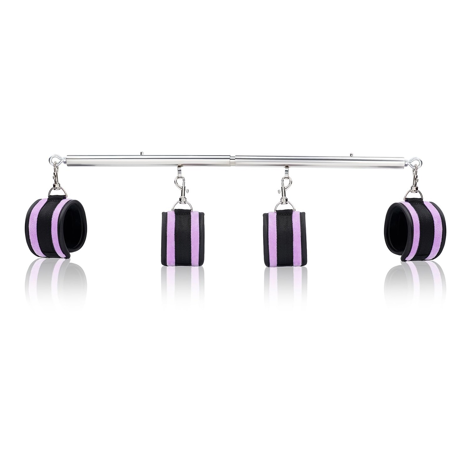 3 in 1 Heavy Duty Stainless Steel Expandable Silver Spreader Bar with ...