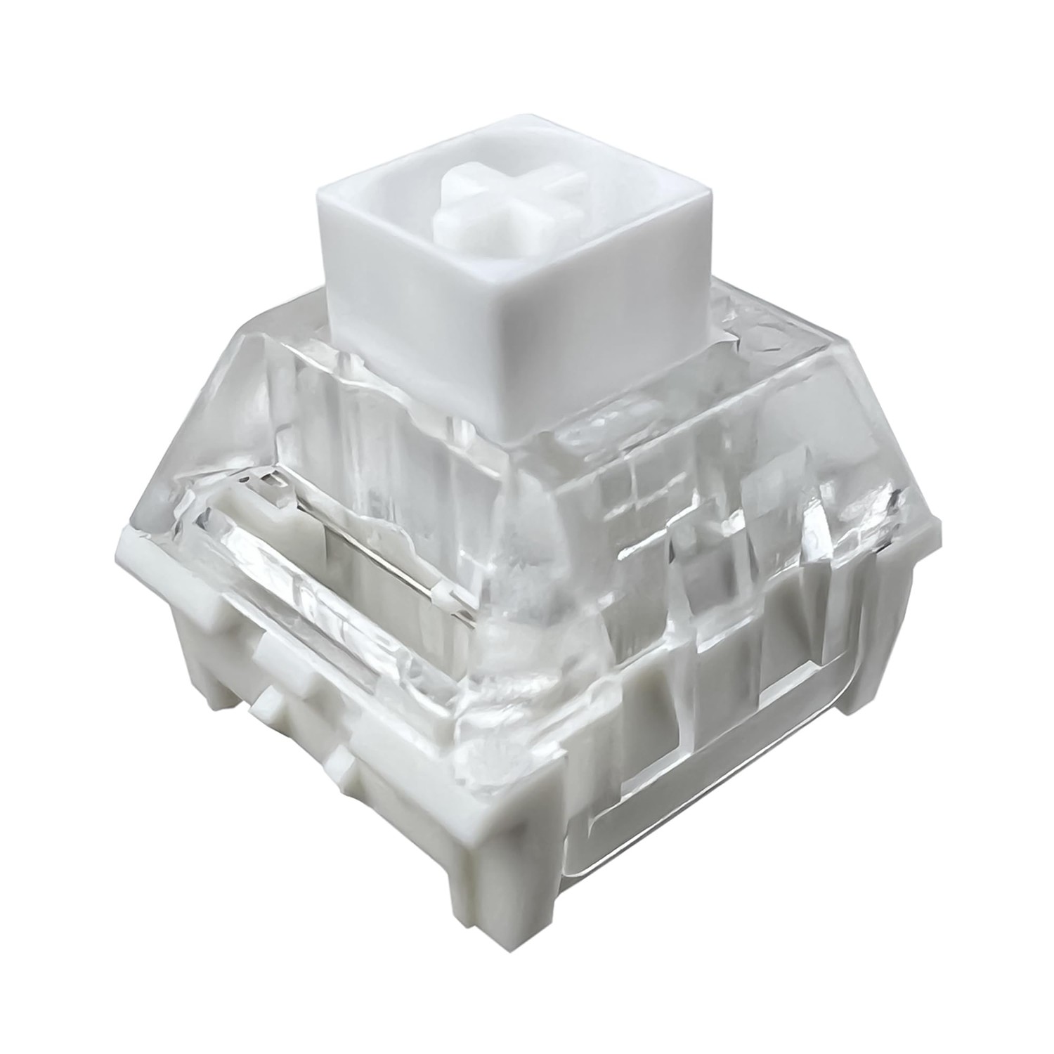 Kailh Box White Clicky Keyboard Switch,3-pin 45gf Pre-Lubed Dustproof ...