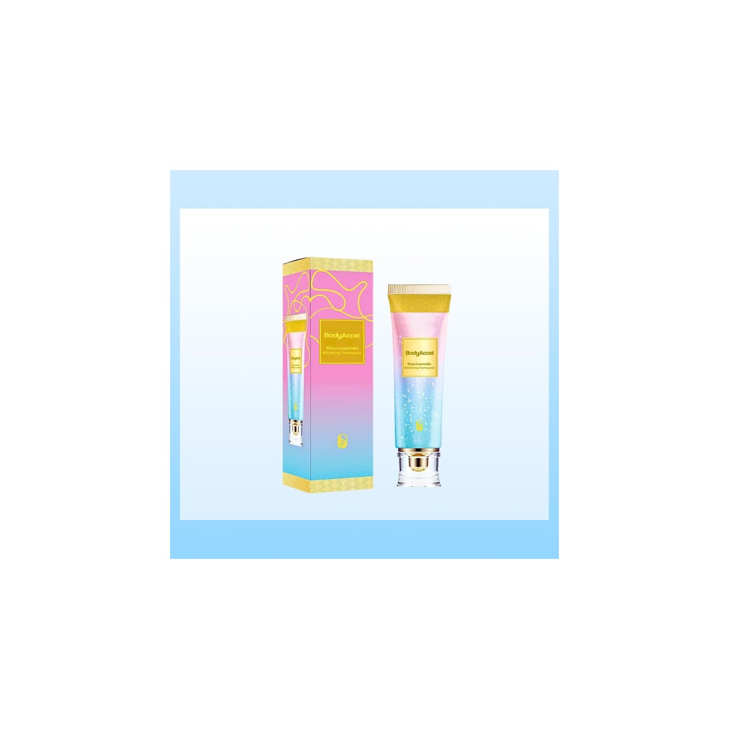 Niacinamide Whitening Toothpaste, Body Accel Niacinamide Whitening ...