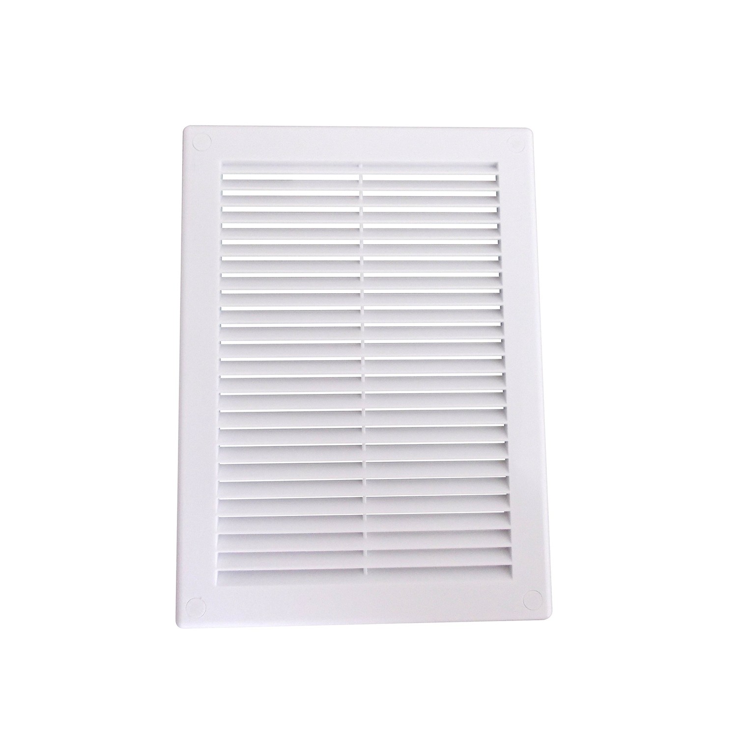 AirTech-UK Air Vent Grille White Plastic Wall Ducting Ventilation Cover ...