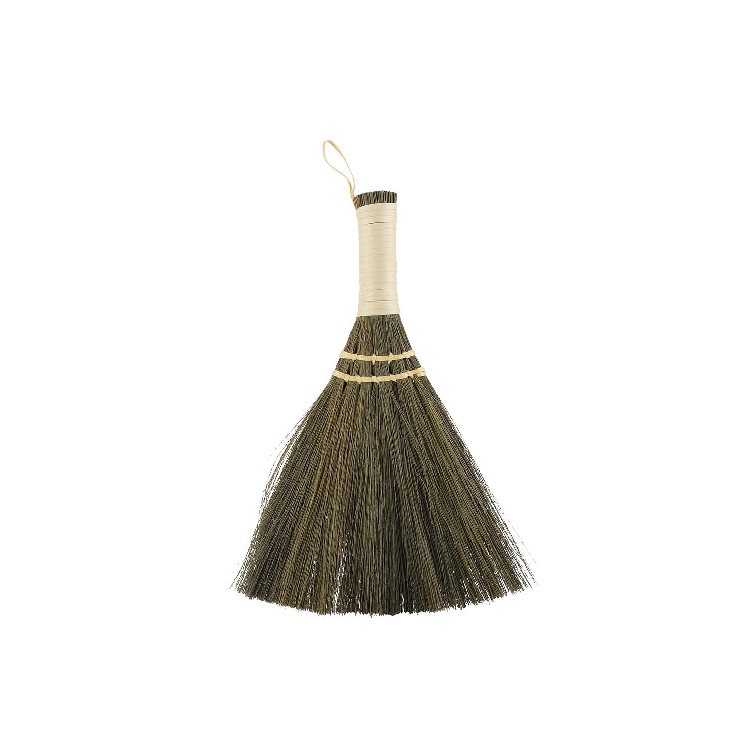 Tyenaza Mini Straw Broom, Handmade Dust, Straw Braided Floor Cleaning ...