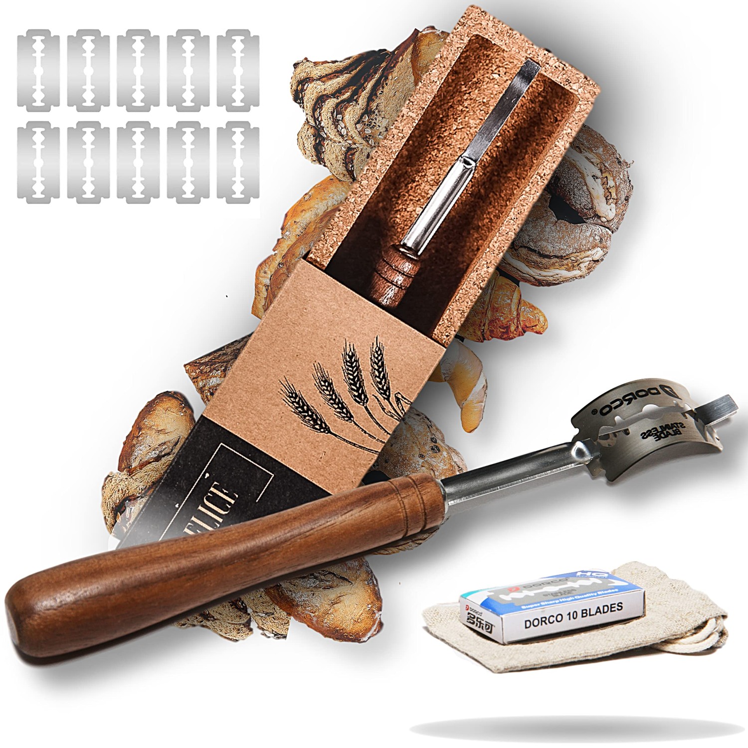 Handcrafted Bread Lame Made of Rich Dark Walnut Wood - Superior ...