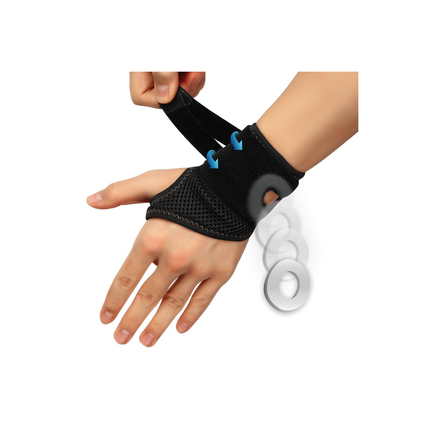 FITTOO Wrist Brace for TFCC Tears, Real Copper Infused TFCC Wrist Brace ...