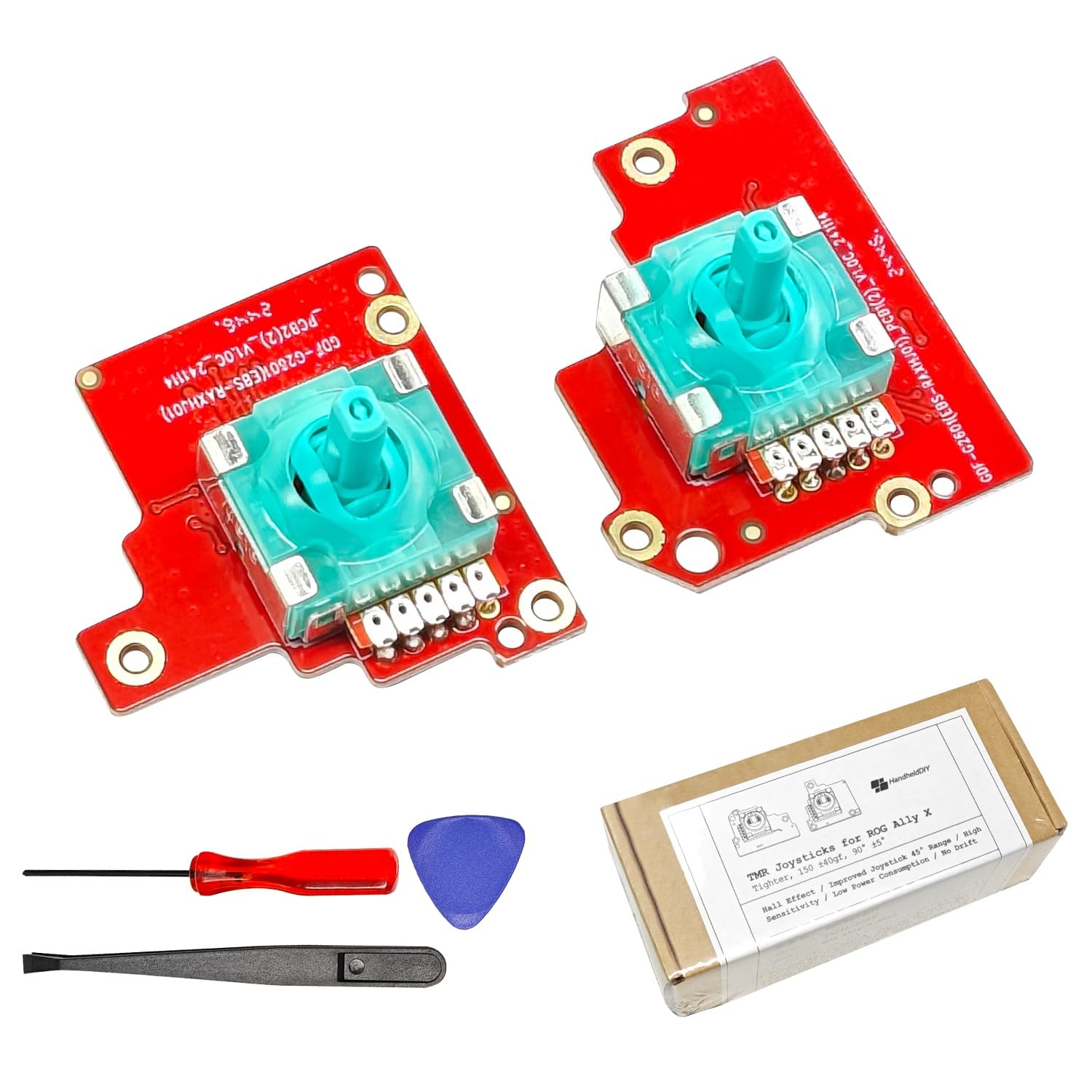 HandheldDIY TMR Hall Joystick for ROG Ally X, Tighter Rotational ...