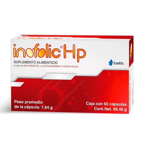 Inofolic HP, Suplemento Alimenticio a Base Myo-inositol, alfa ...