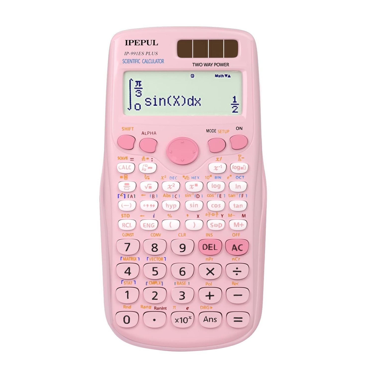 iPepul Scientific Calculators, IPepul Pink Math Calculator with 417 ...
