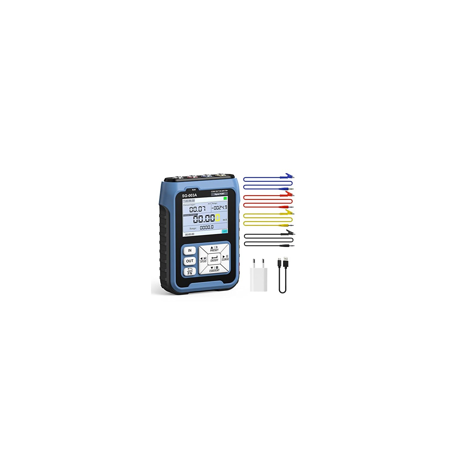 Seesii Upgraded SG-003A Signal Generator, 4-20mA 0-24V Adjustable ...