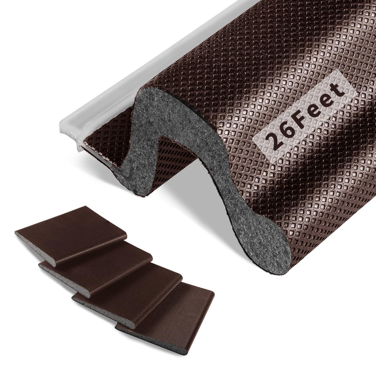 Fingwerk 26 Feet Long Reach Weather Stripping Seal With 4 PCS Corner ...
