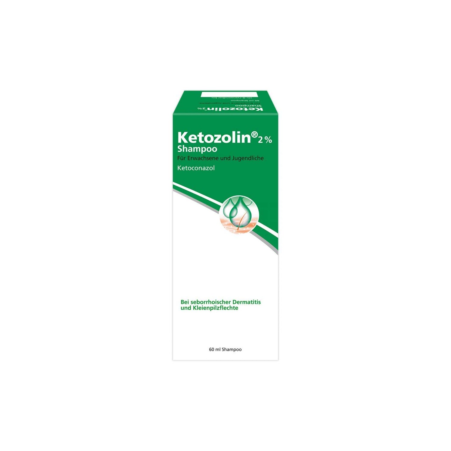 Ketozolin 2% Shampoo, 60 ml - ibspot.com