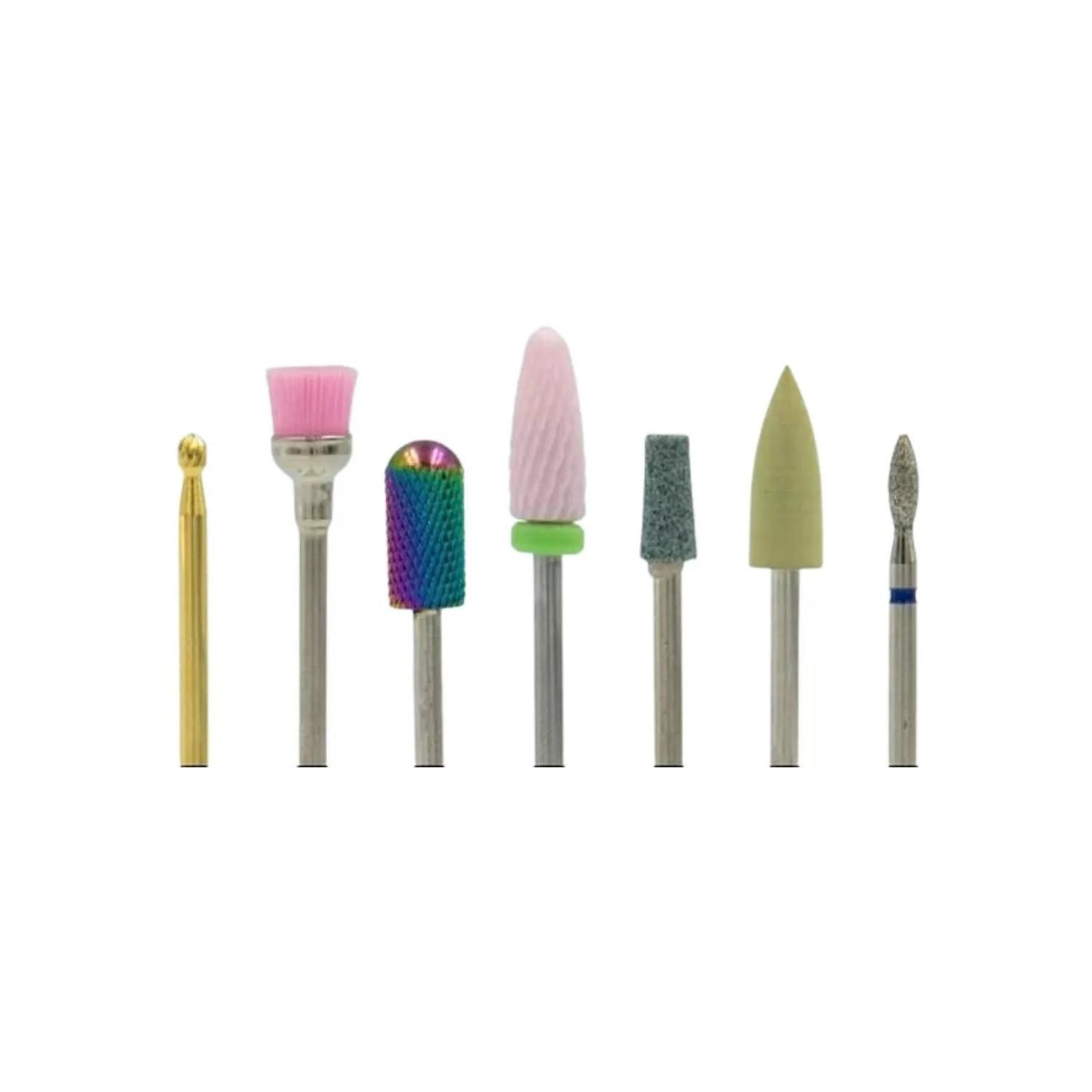 Acry Love Kit 7 Puntas De Pulidora/drill Tuxteno Y Ceramica. Acry Love ...