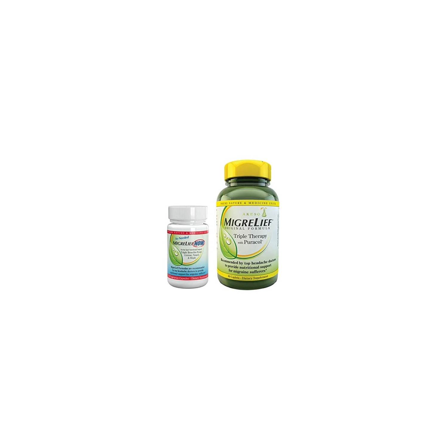 MigreLief® Nutritional Support Kit for Migraine & Headache Sufferers ...