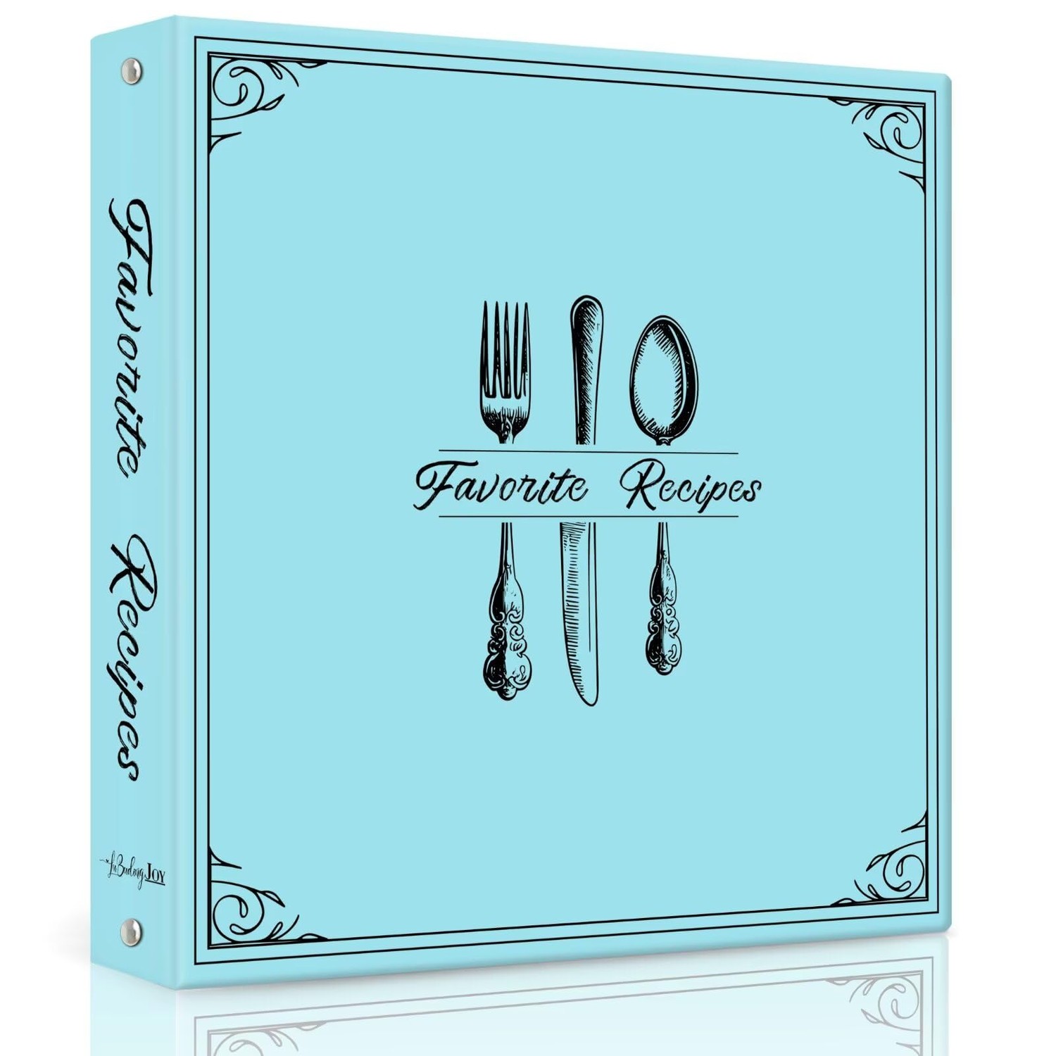 Recipe Binder with Plastic Sleeves, Full Page Cards and Dividers ...
