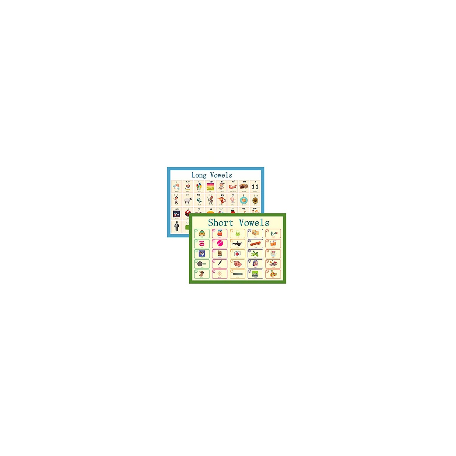 2Pcs/Set Classroom Phonics Bulletin Board Sets for Kindergarten | Kids ...