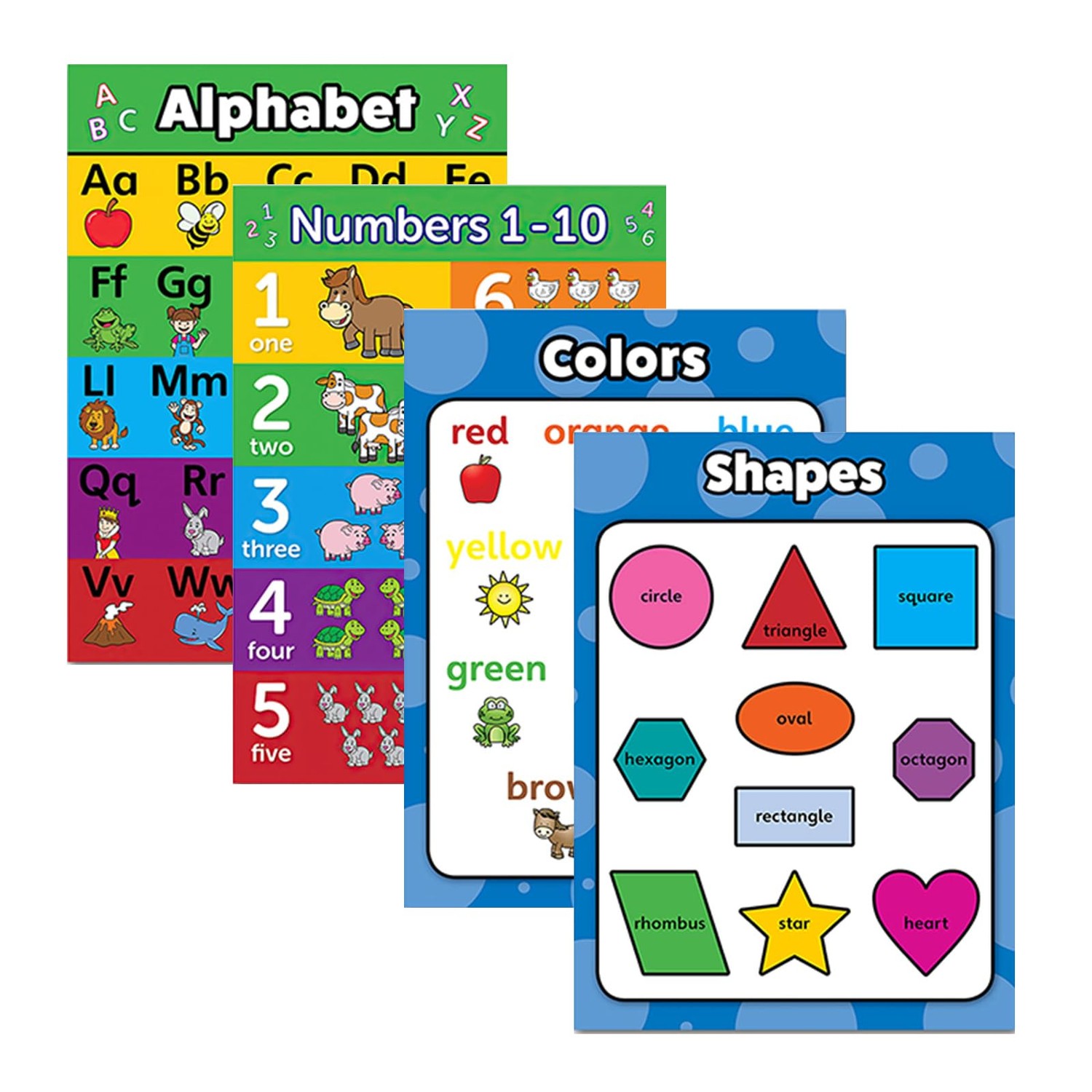 senylanhxy preschool educational Learning 4 pack - ABC Alphabet ...