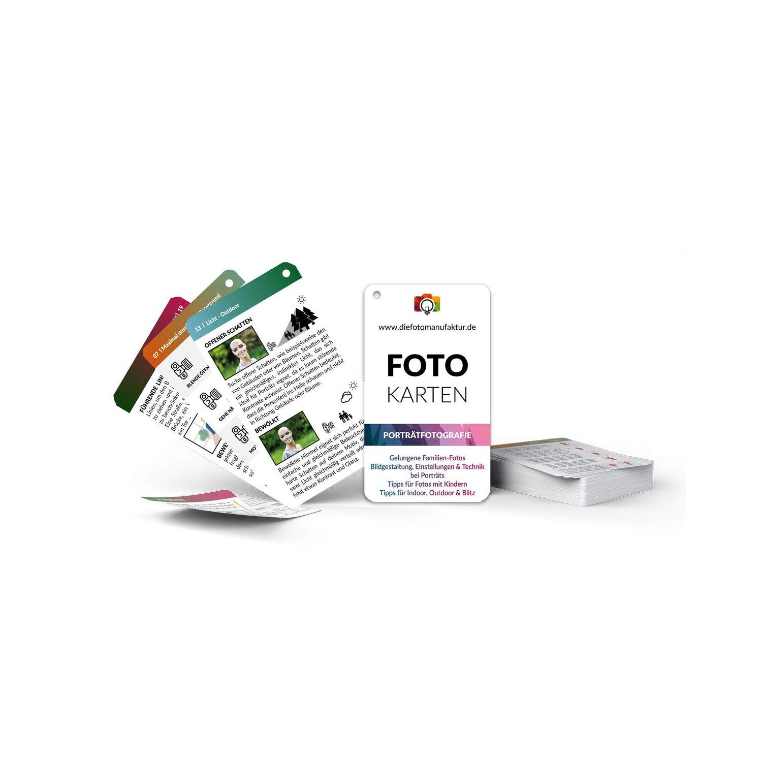 Photo Cards Portrait Photography - Cheat Sheet for Successful Portraits ...