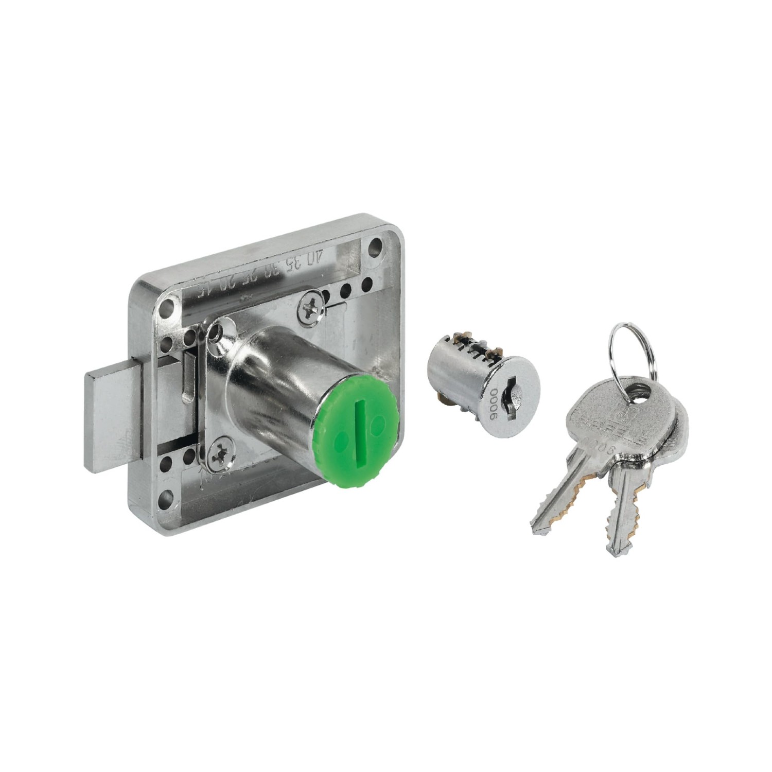 Gedotec Security Cabinet Lock with Key | 1 Set Furniture Lock Universal ...