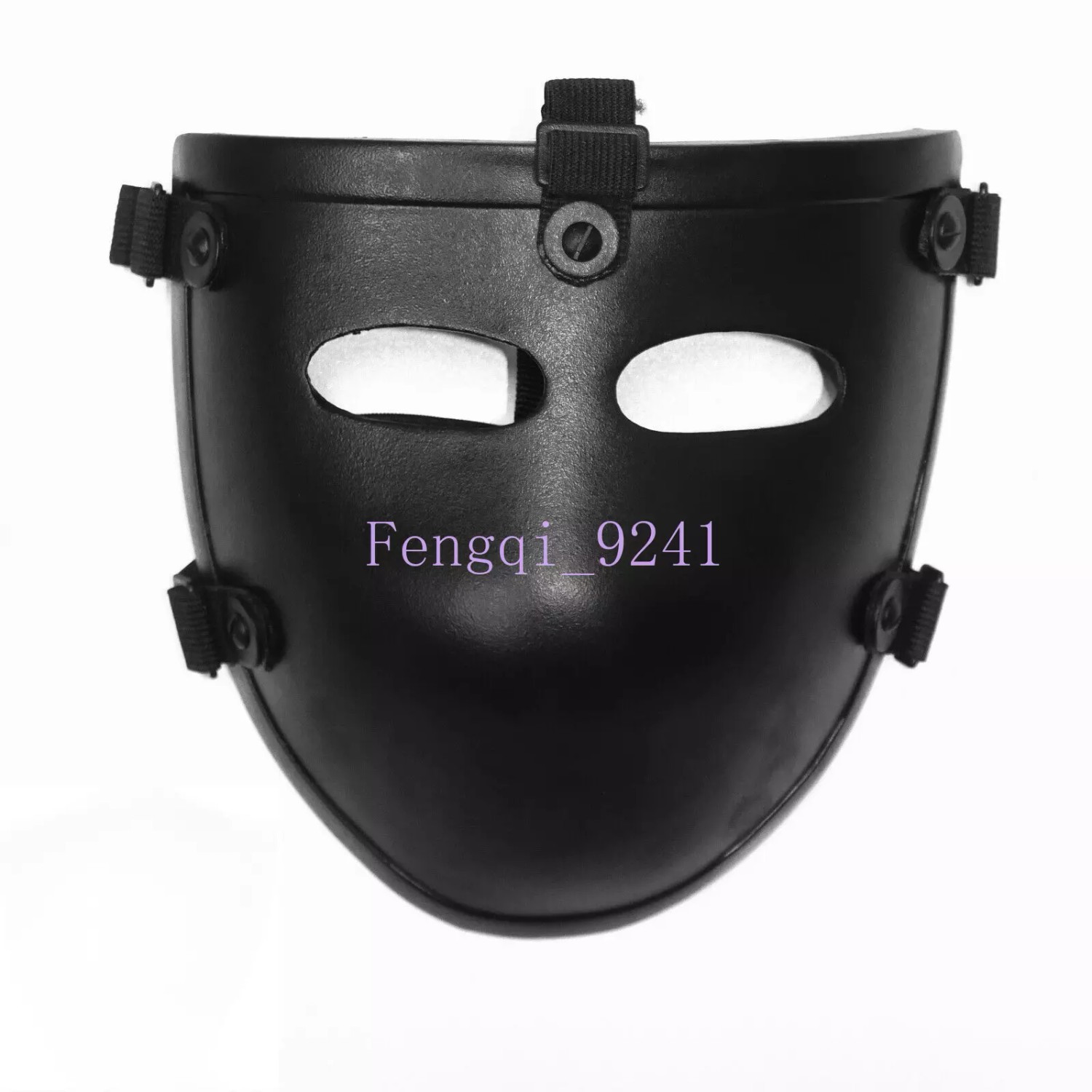 see test video NIJ IIIA American Standard Bullet Proof Mask Half Face ...