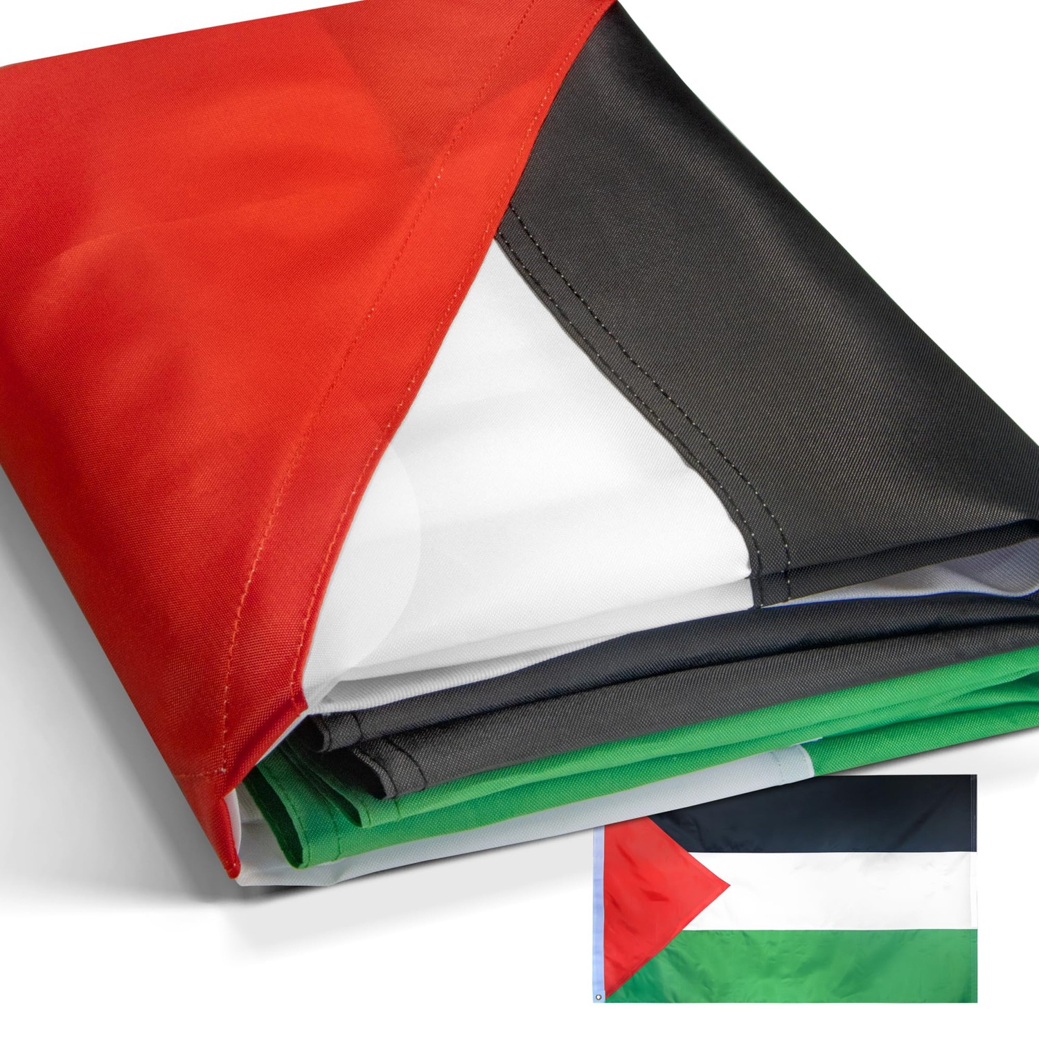 Anley EverStrong Series Palestine Flag 3x5 Ft - Heavy Duty Canvas ...