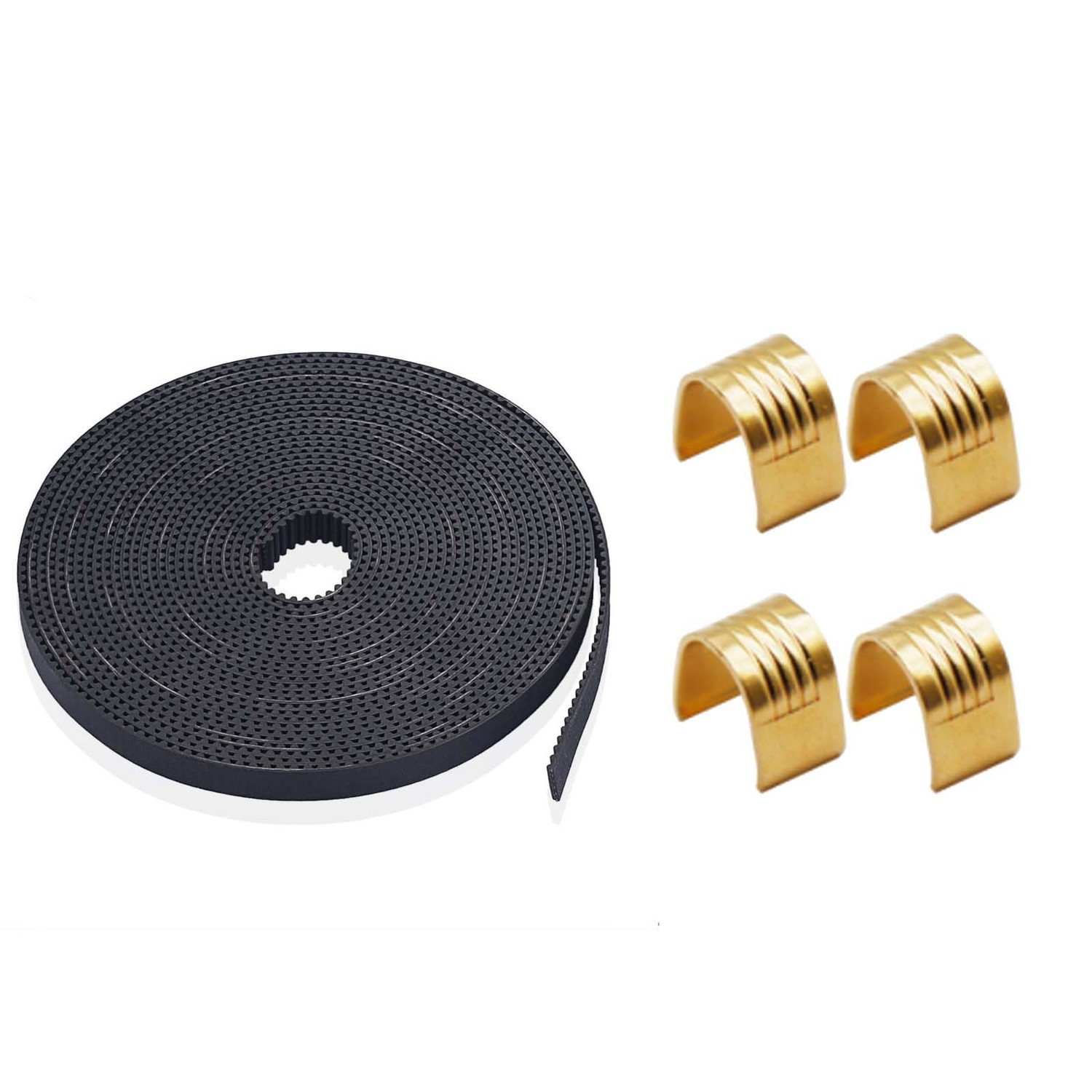 NIYATA GT2 Timing Belt 6 mm for 3D Printer, 5M GT2 Belt 6 mm Connector ...