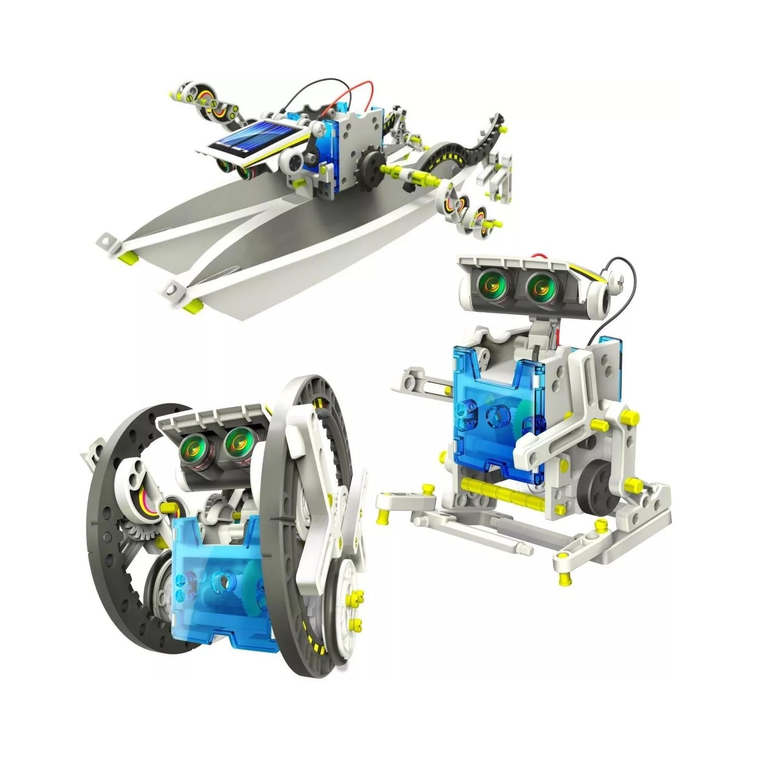 TechMel Robot Solar Didactico Armable 13 Robots En 1 Tierra Y Agua ...
