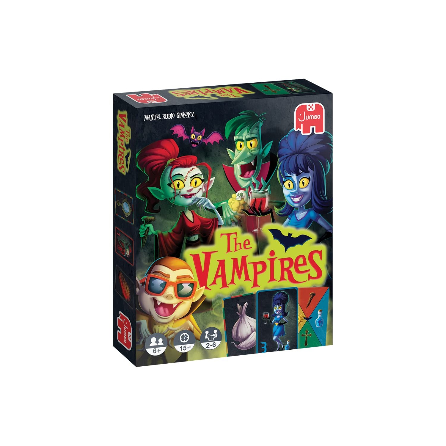 Jumbo Spiele The Vampires Card Game from 6 Years - Family Game for 2 to ...